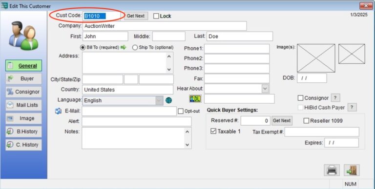 Importing AuctionWriter Catalogs into Auction Flex - AuctionWriter