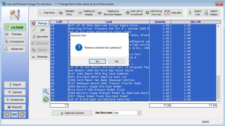 Importing AuctionWriter Catalogs into Auction Flex - AuctionWriter