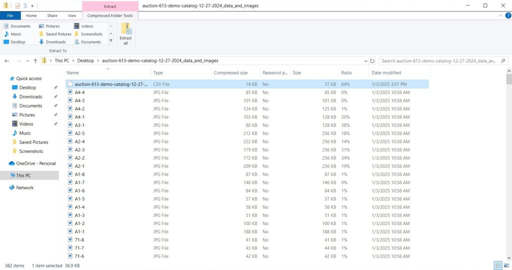 Importing AuctionWriter Catalogs into Auction Flex - AuctionWriter