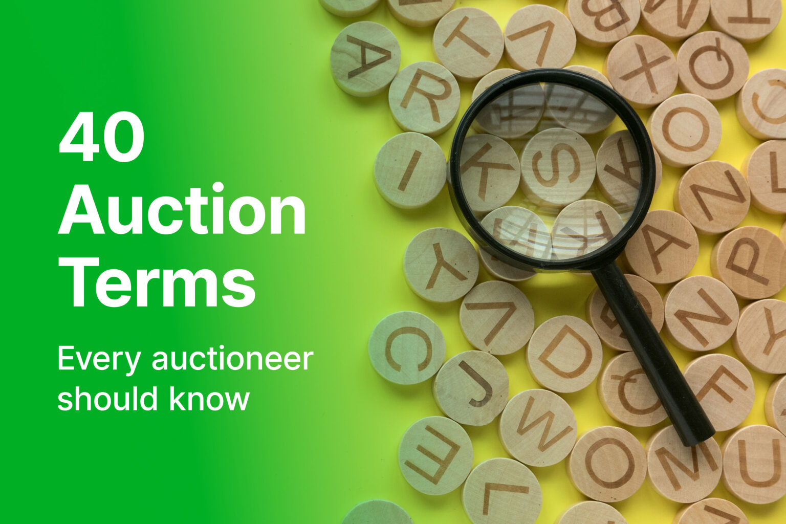 40 Auction Terms Every Online Auctioneer and Auction House Should Know ...