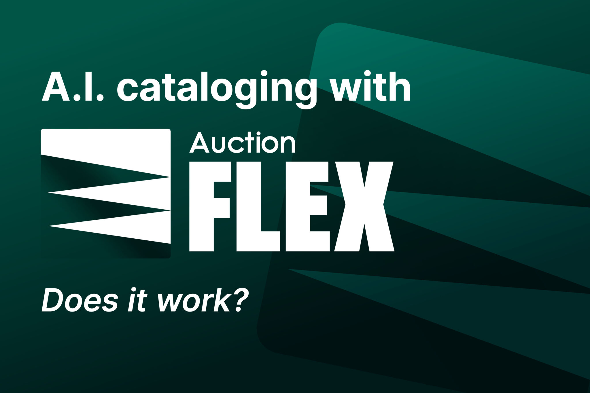 A.I. Cataloging with AuctionFlex: Does it work? - AuctionWriter