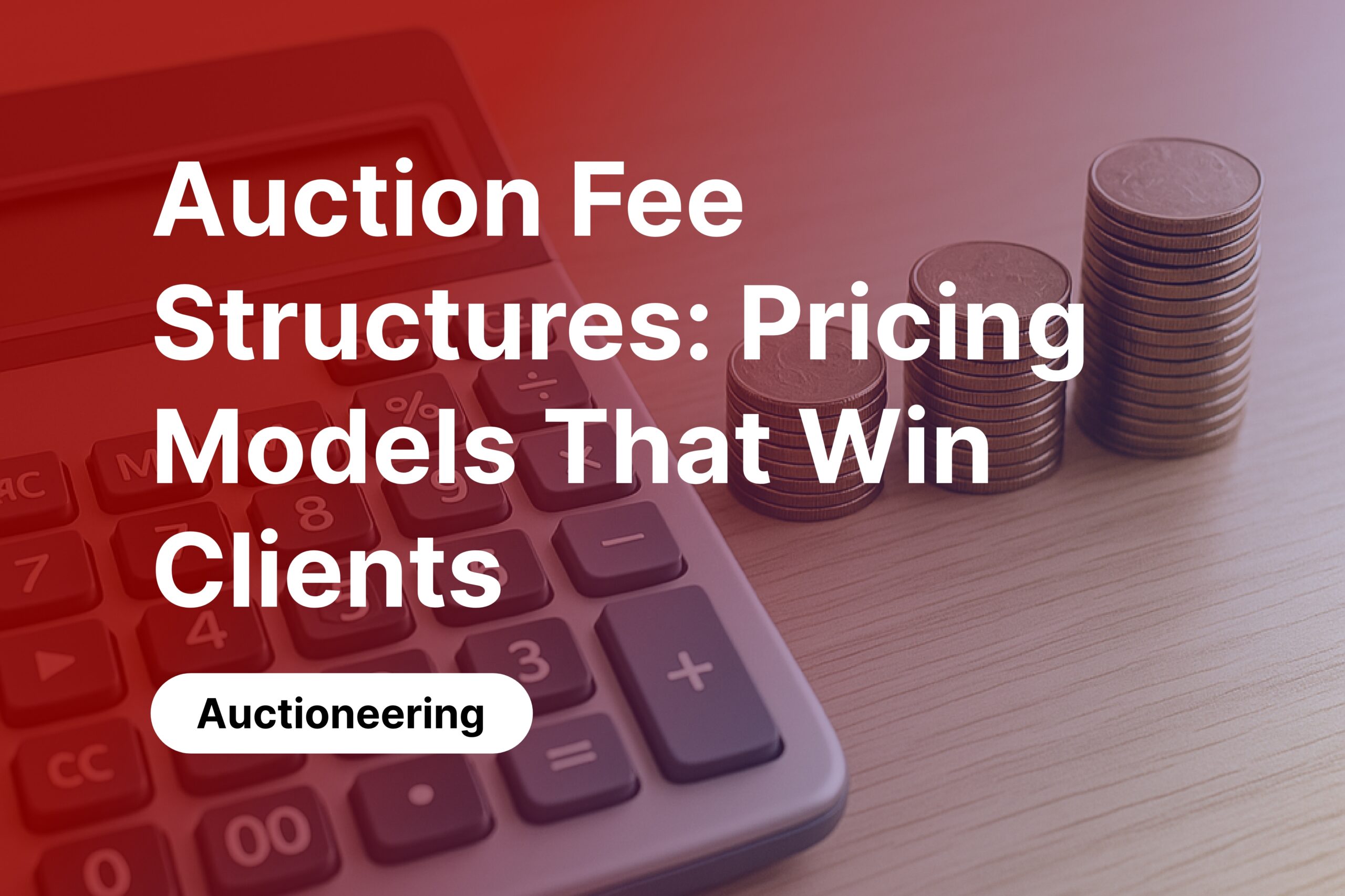 Auction Fee Structures: Pricing Models That Win Clients